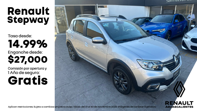 Promoción del mes Renault Aguascalientes | Renault Aguascalientes